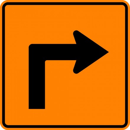 Right Turn Arrow | Decker Supply