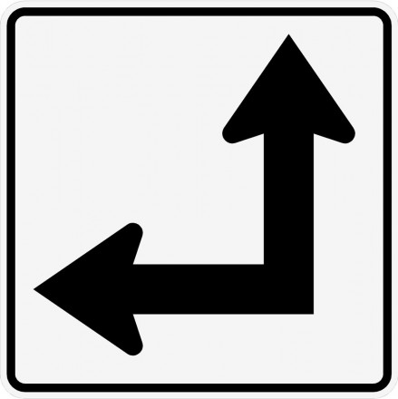 Left/Up Combo Arrow | Decker Supply