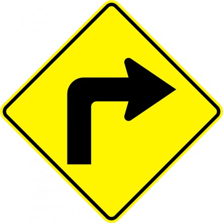 Right Turn Symbol | Decker Supply