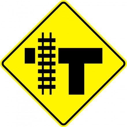 T-Road Symbol w/ Tracks On Left | Decker Supply