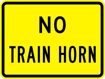 No Train Horn | Decker Supply