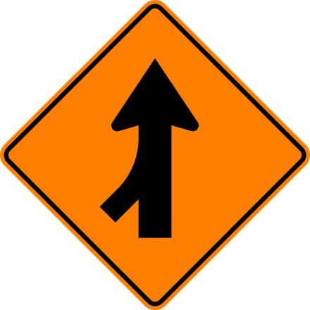 Merge Left Symbol | Decker Supply